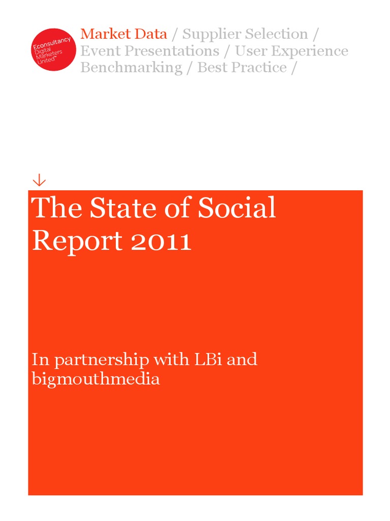 State of Social Report 2011 | PDF | Social Media | Popular Culture ...