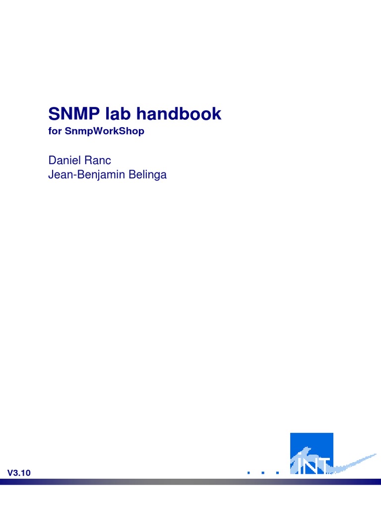 Cahier TP SNMP WS en v3.10 | PDF | Communications Protocols | Computer Network