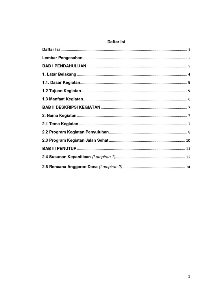 Proposal Sponsorship LDKM | PDF
