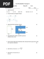 MATEMATIKA 3 Modele Testesh Sipas 3 Mujorëve | PDF
