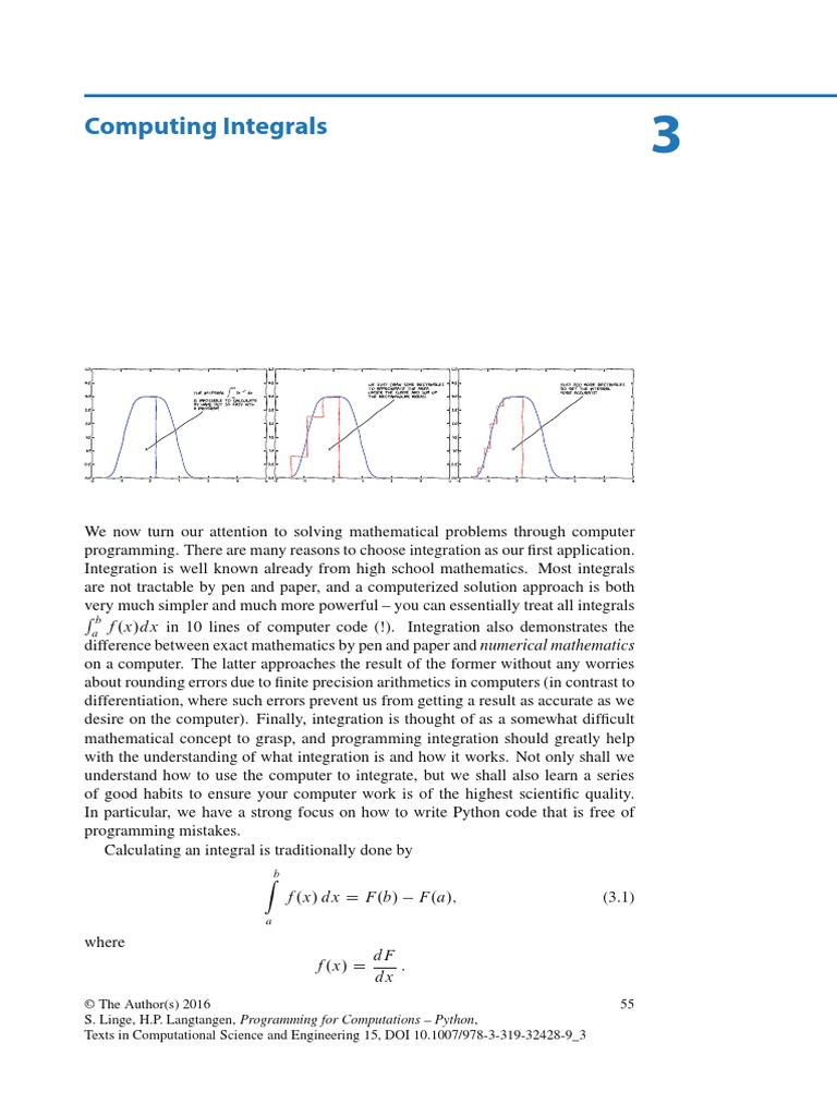Integration | PDF | Integral | Numerical Analysis