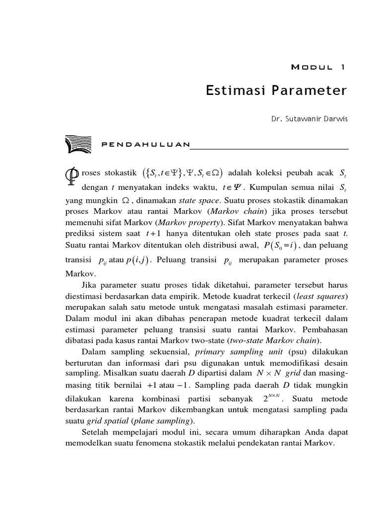 Estimasi Parameter | PDF