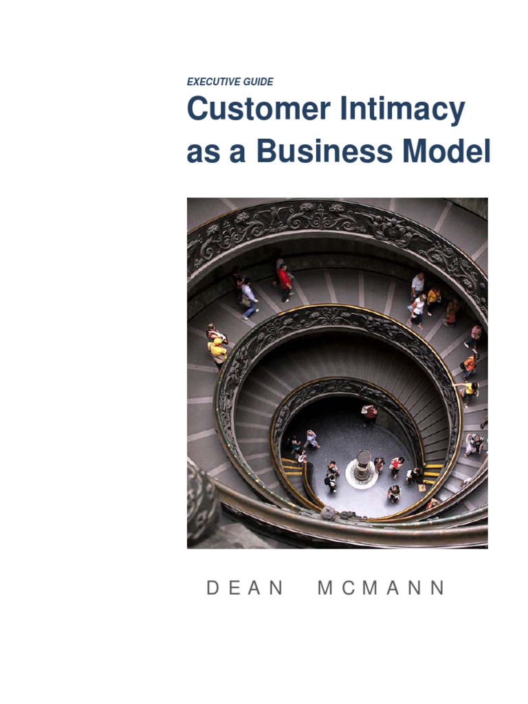 Customer Intimacy and Business Model | PDF | Sales | Business Model