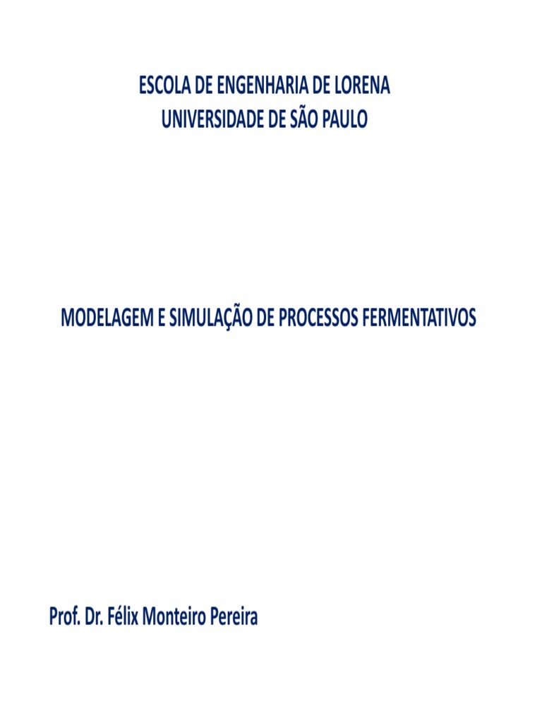 MSPF PDF | PDF | Reator químico | Fermentação