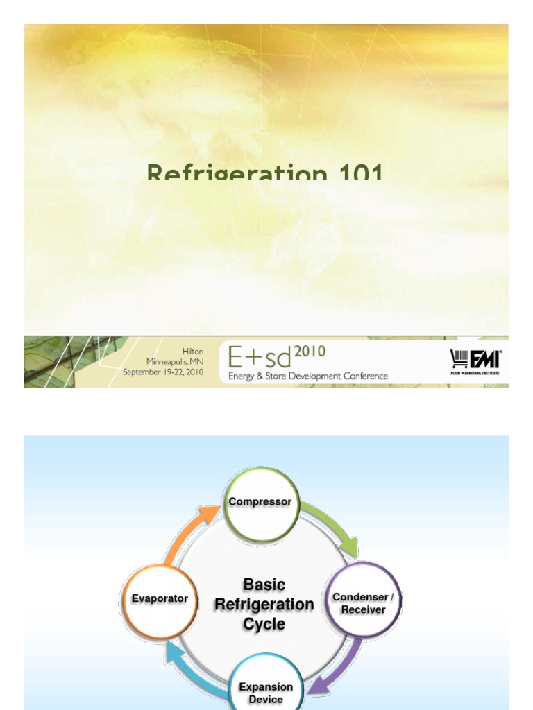 Refrigeration 101: Rusty Walker, Corporate Trainer Hillphoenix | PDF ...