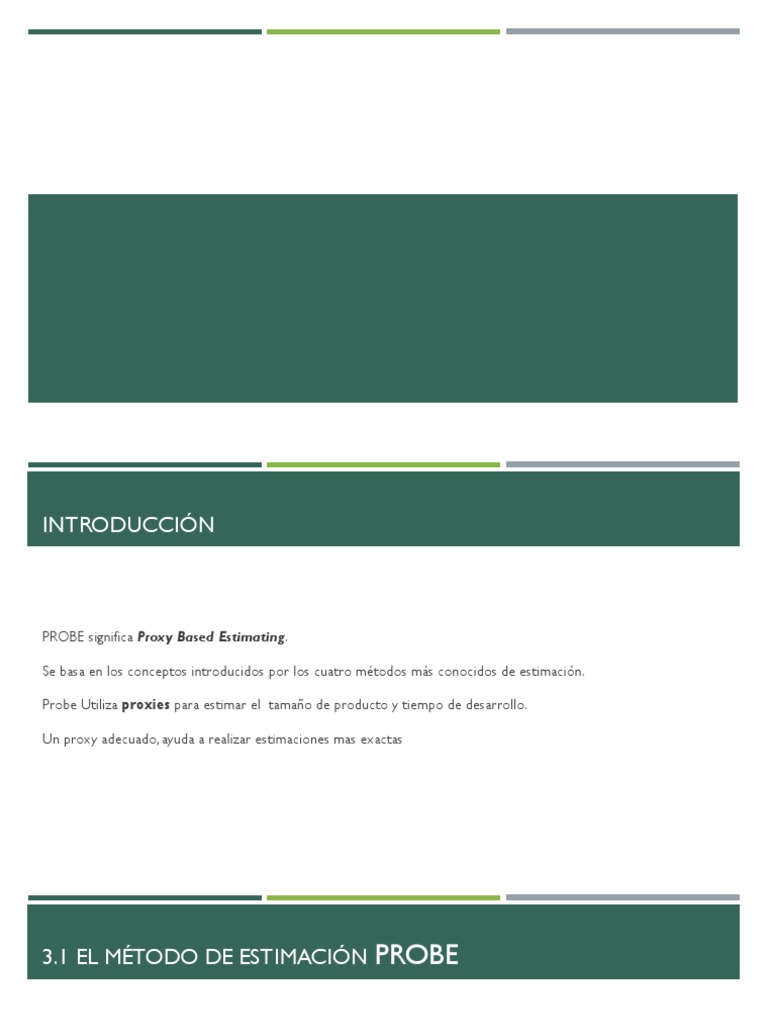 Unidad 3 El Método Probe | PDF | Biblioteca (informática) | Servidor proxy