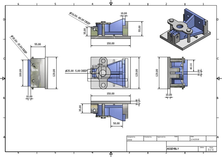 Assembly Specifications and Measurements | PDF