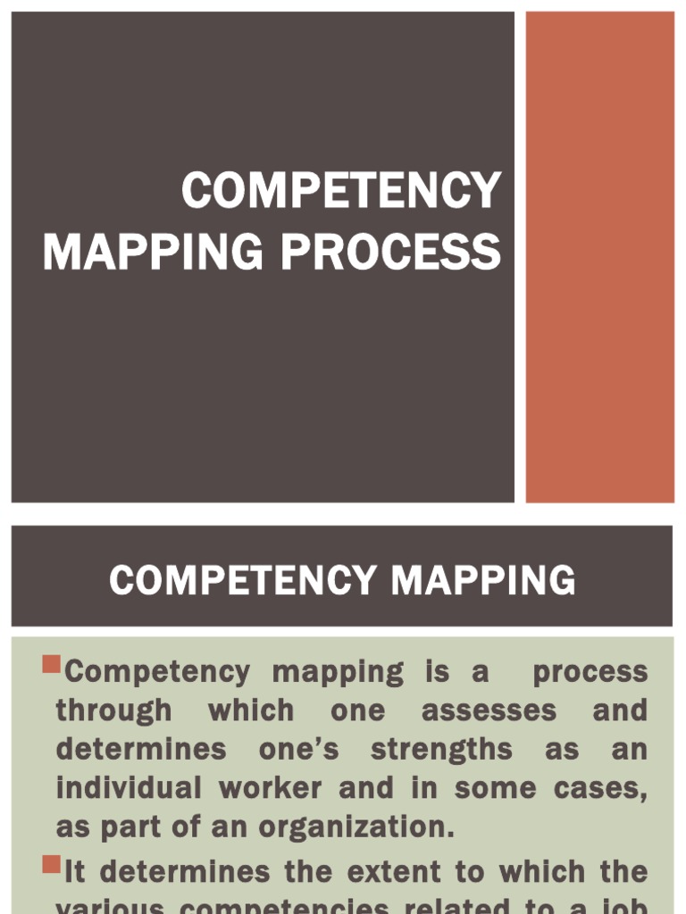 Competency Mapping | PDF | Competence (Human Resources) | Strategic Management