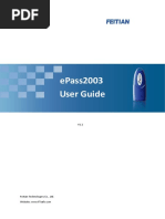 HyperPKI Epass2003 User Guide | PDF | Cryptography | Microsoft Windows