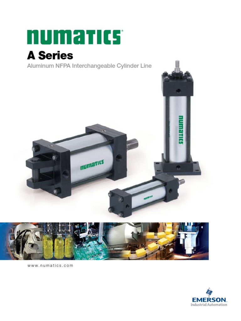 Numatics - Cilindros Pneumáticos [en] | Piston | Cylinder (Engine)