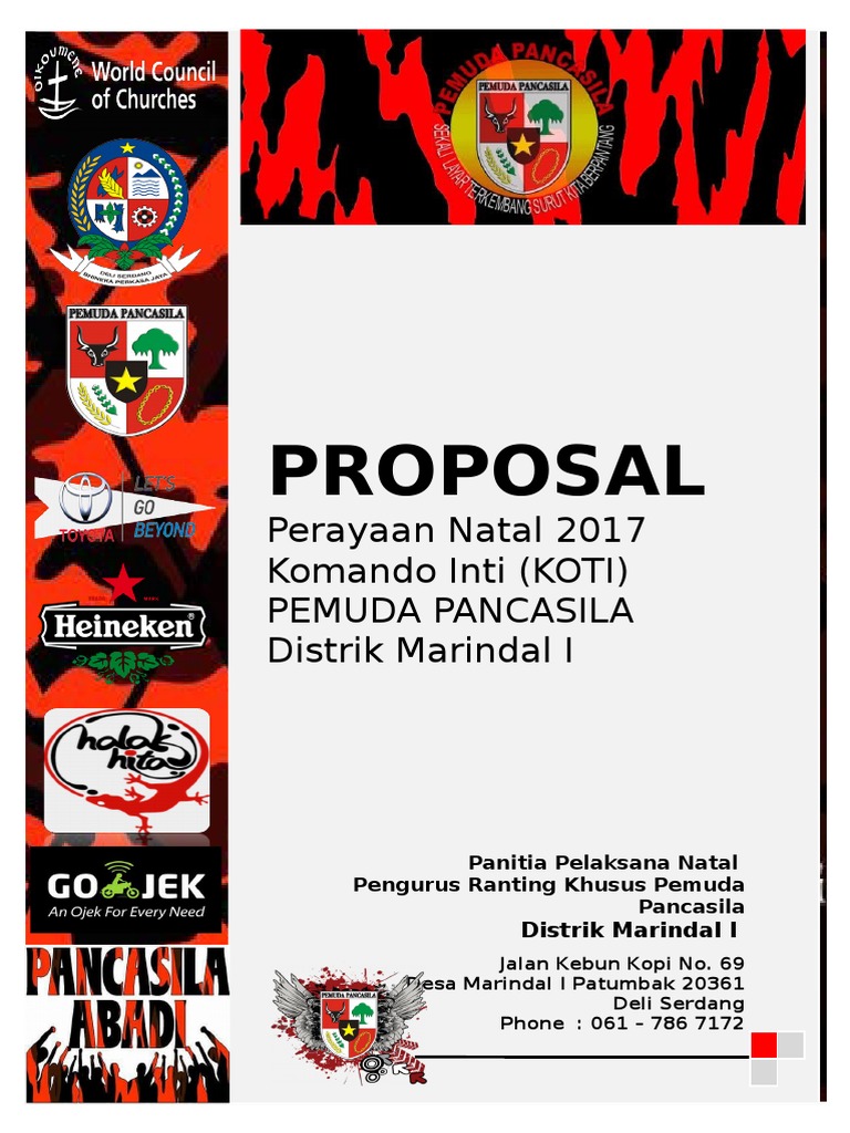 Contoh Proposal Natal | PDF