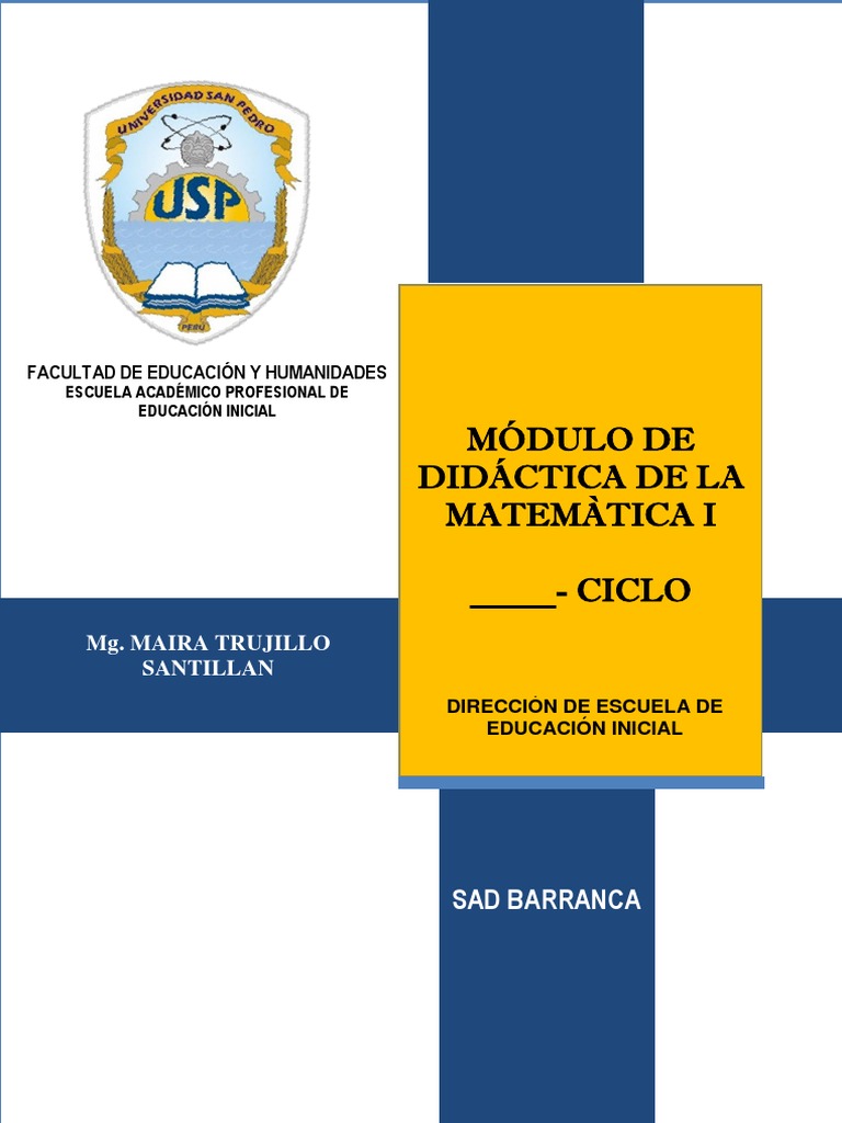 Modulo de Didactica de La Matemàtica I 2018 | PDF | Jardín de infancia ...