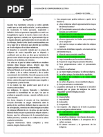 EL ECLIPSE - Augusto Monterroso (Ejercicio de Preguntas Textuales ...