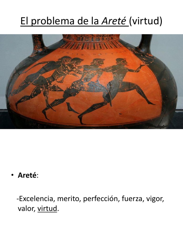 El Problema de La Areté (Virtud) | PDF | Sócrates | Retórica