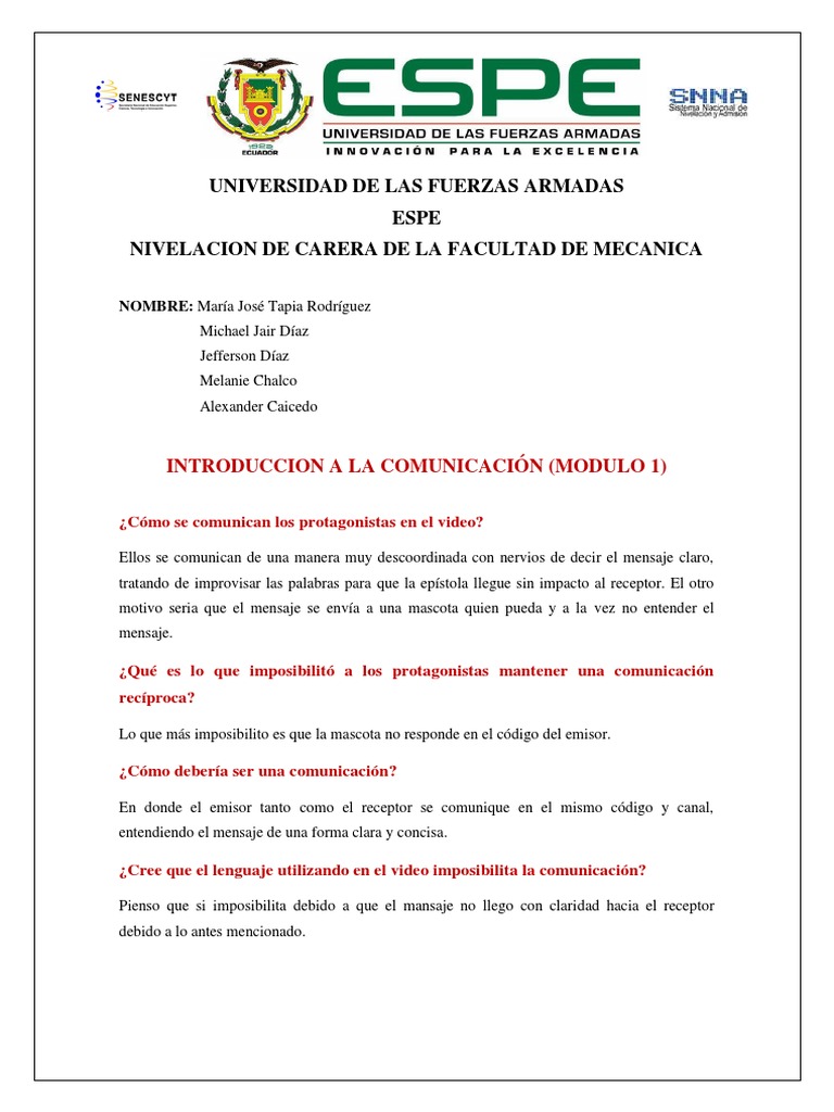 Introducción A La Comunicacion Cientifica (MODULO1) | PDF | Comunicación | Amor