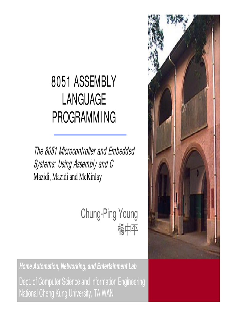8051 Assembly Language Programming Guide | PDF | Assembly Language | Computer Program