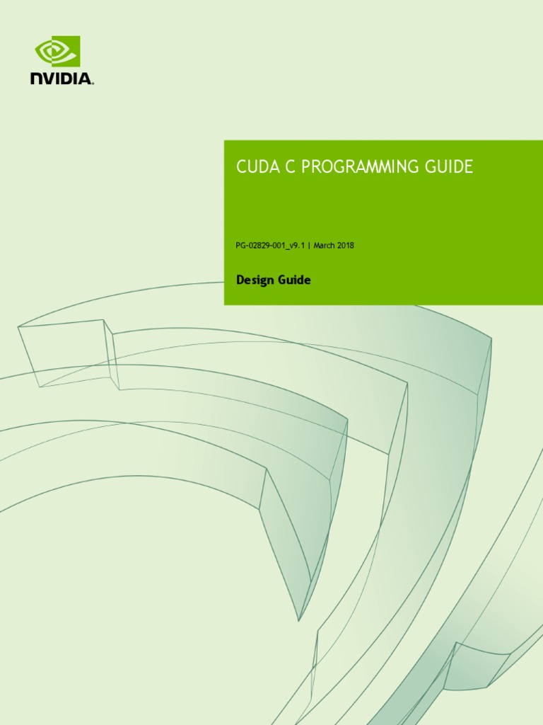 CUDA C Programming Guide PDF | PDF | Thread (Computing) | C (Programming Language)