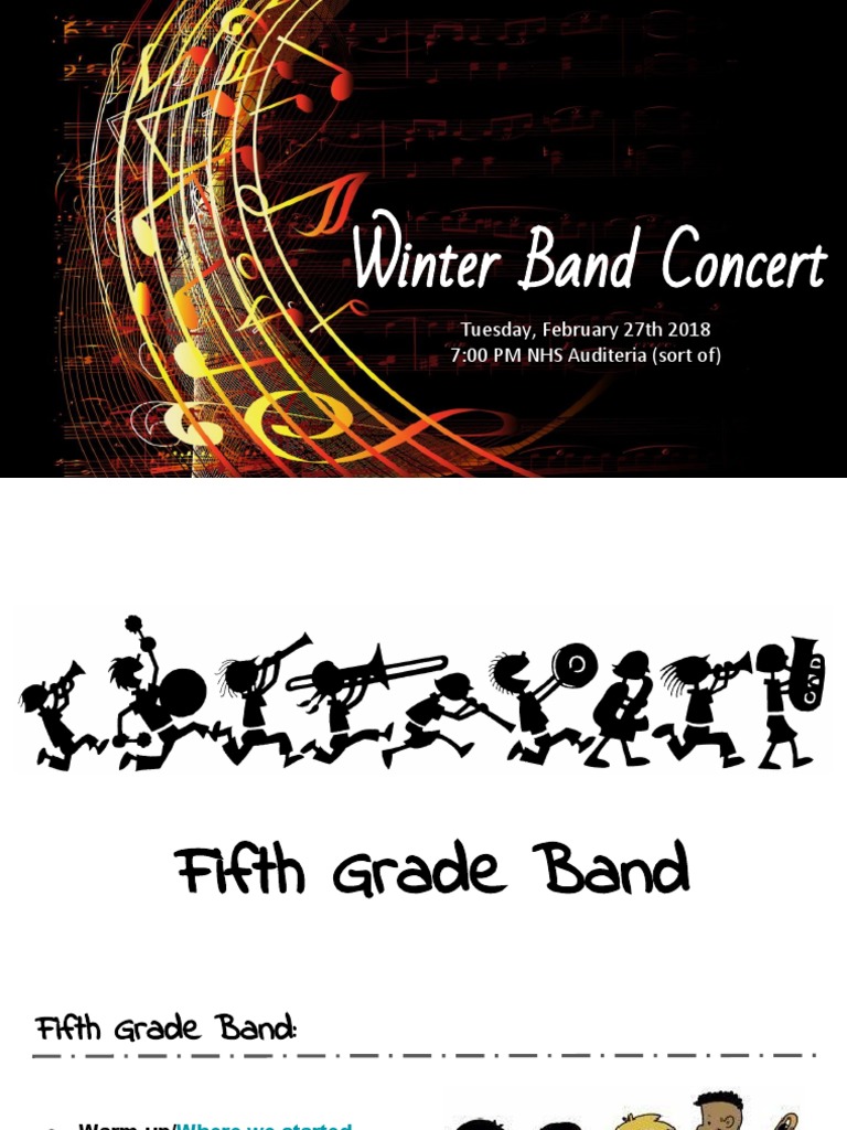 2018 Winter Band Concert 3 | PDF