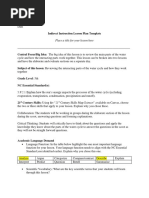 Tpack Lesson Plan Sample 1 | PDF | Lesson Plan | Classroom