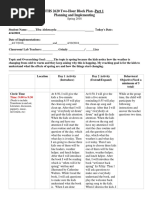 Step Up to Quality Activity Plan | PDF