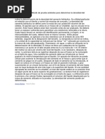 Norma Astm C-188 | Densidad | Cemento