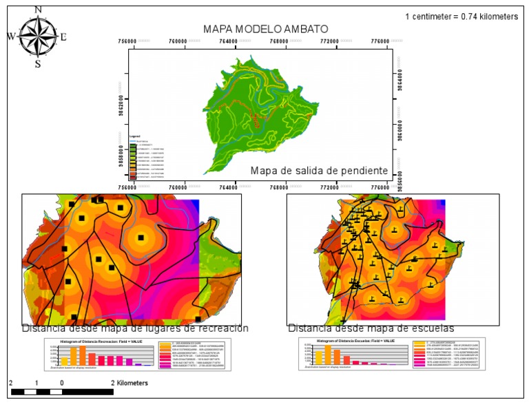 Ambato Map and Distance Analysis | PDF