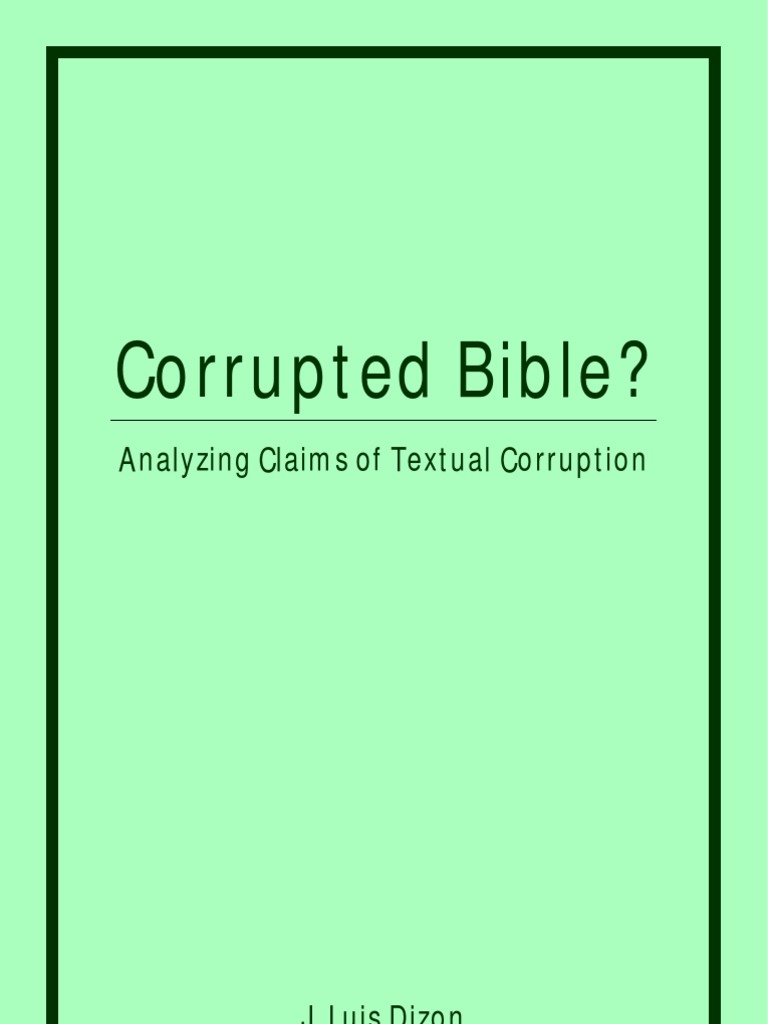 Is the Bible Corrupted? | Biblical Inerrancy | New Testament