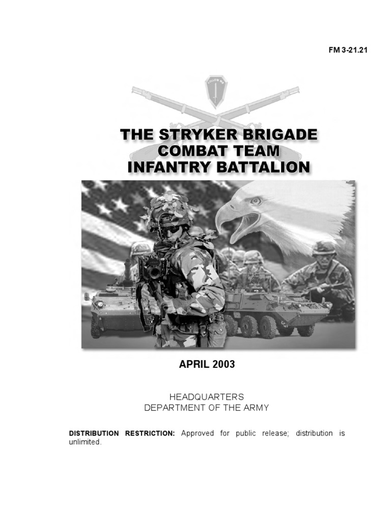FM 3-21.21 SBCT Infantry Battalion | PDF | Reconnaissance | Battalion