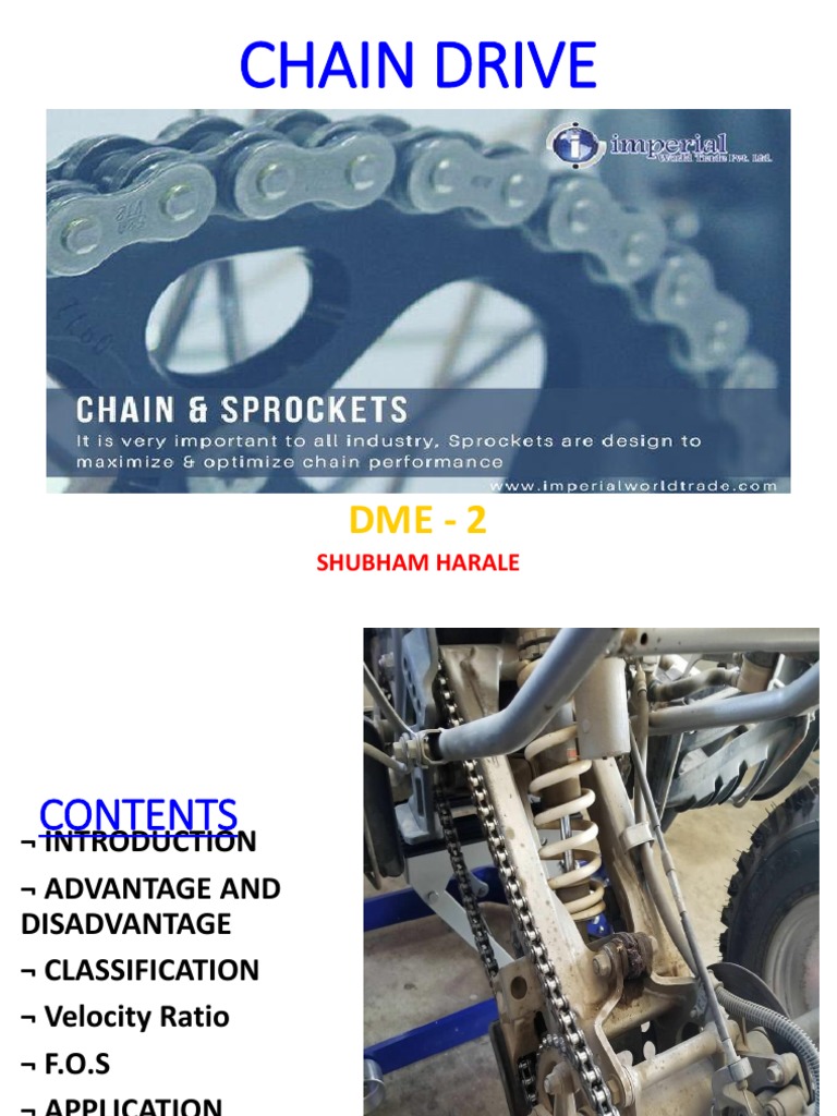 Dme Chain Drive 1.0 | PDF