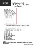 MR Carlson's Lab: Capacitor Leakage Tester Parts List | PDF | Science ...