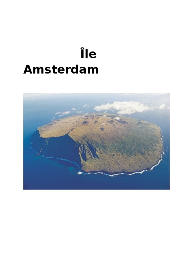 Île Amsterdam | Earth Sciences | Nature