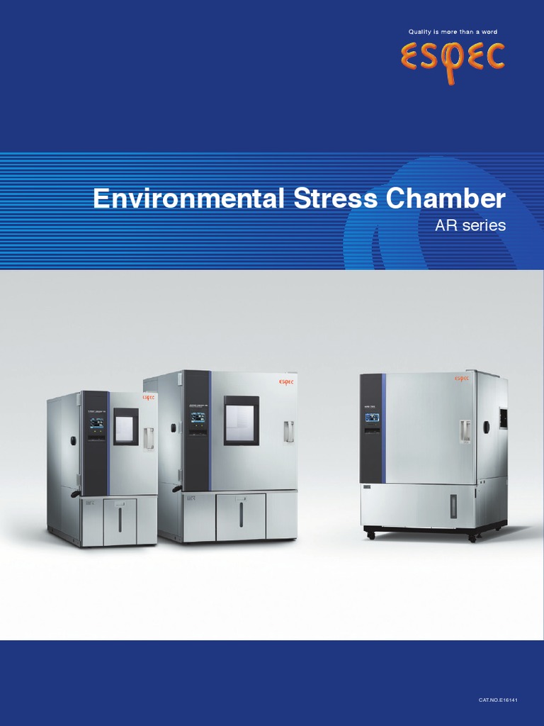 Espec Environmental Stress Chamber | PDF | Relative Humidity | Hvac