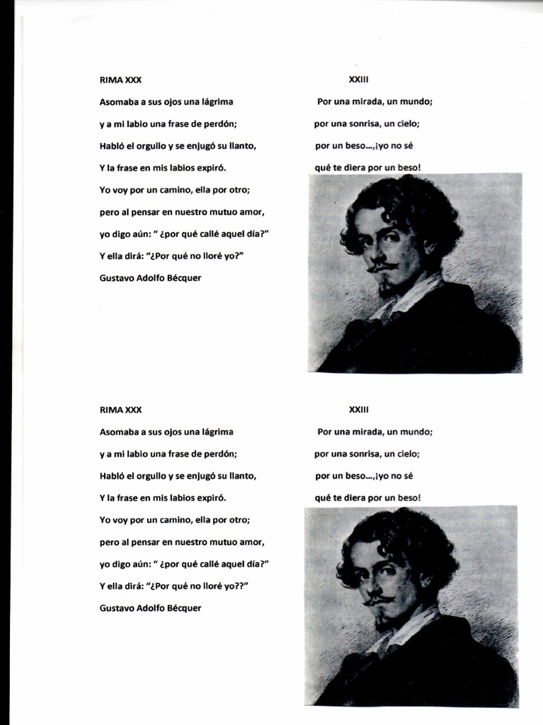 Poesía Bécquer | PDF