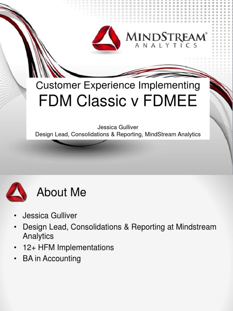 FDM Classic V FDMEE: Customer Experience Implementing | PDF ...