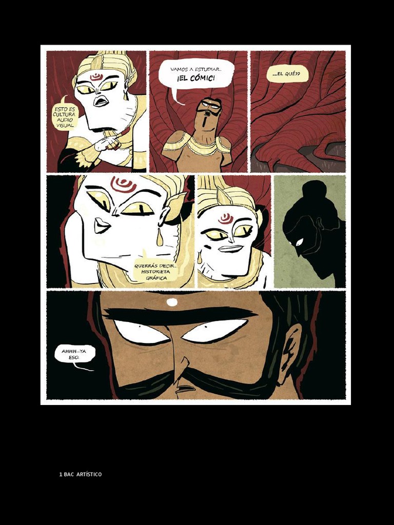 TEMA - El Comic BAC | PDF | Cómics | Escritura