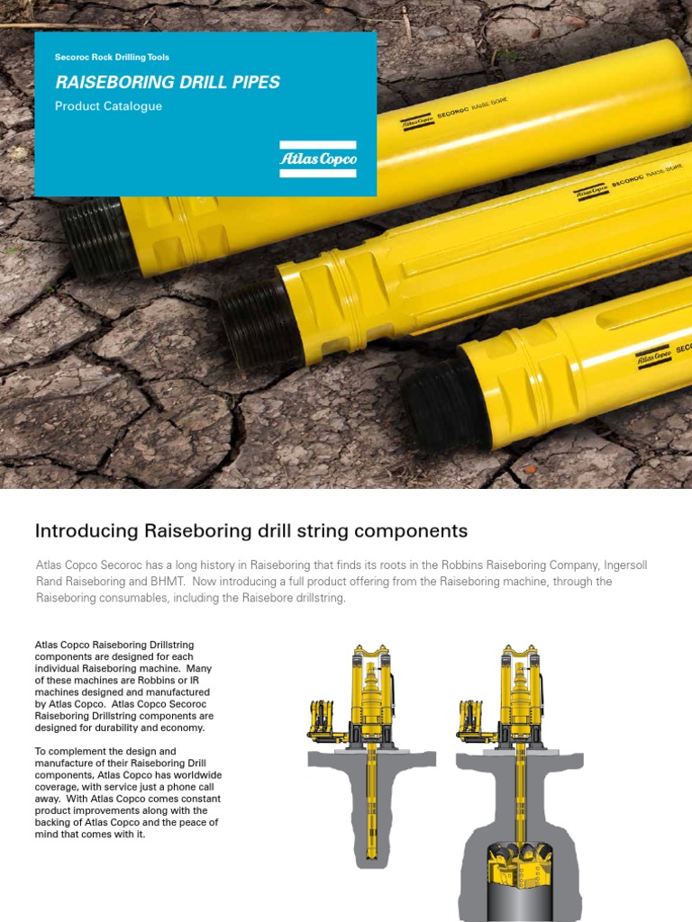 Raiseboring Drill Pipes | PDF | Pipe (Fluid Conveyance) | Mechanical ...