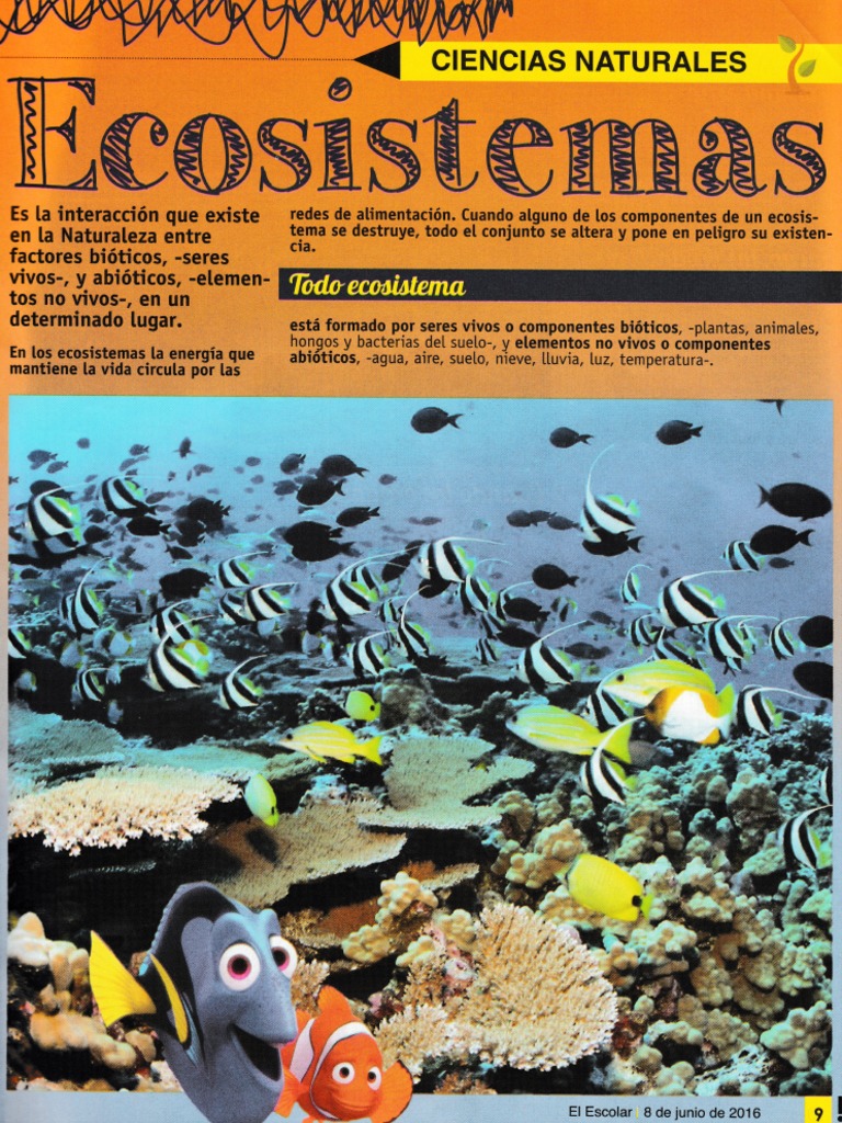 Biología - 5º - Ecosistemas | PDF