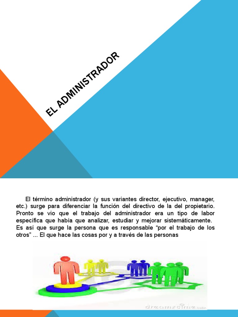 Funciones y habilidades del administrador | PDF | Planificación | Business