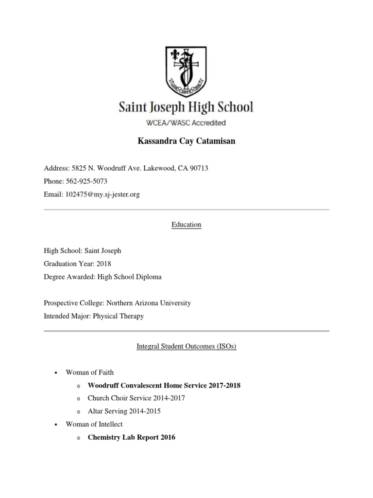 SJ Resume For Capstone 2018 | PDF