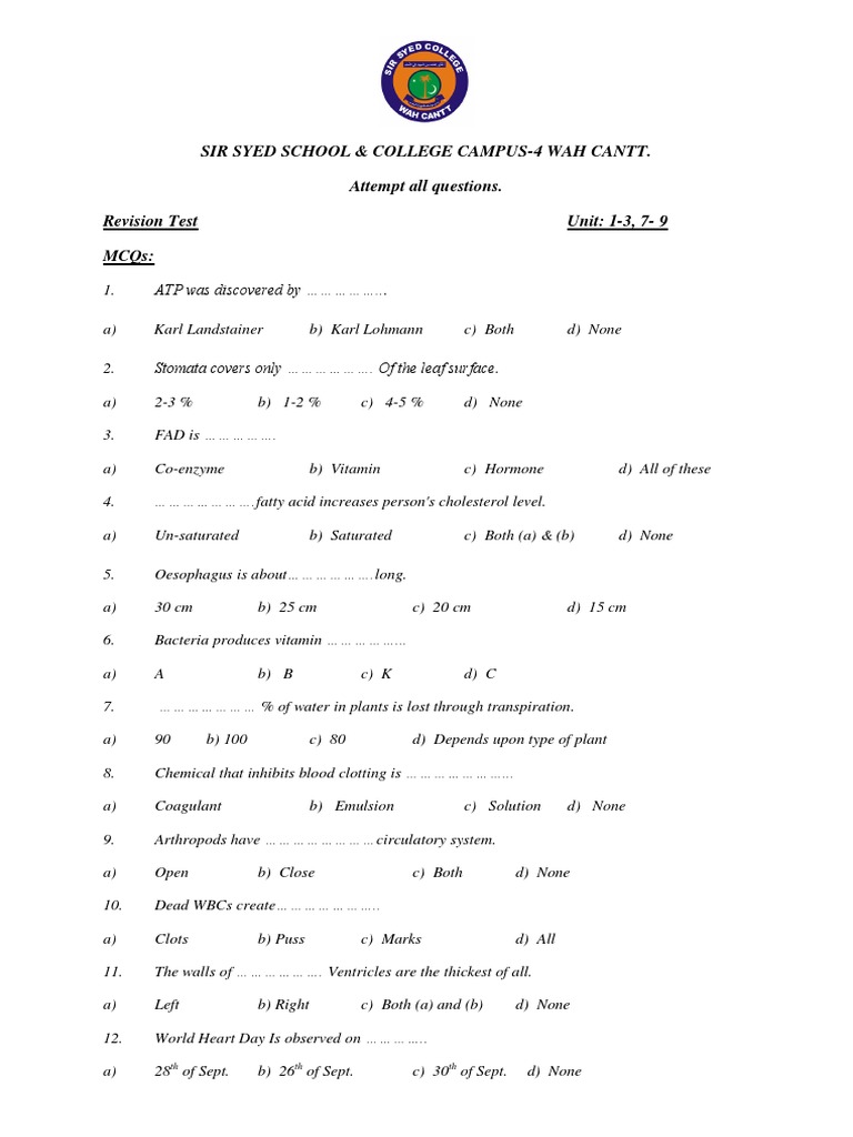 Attempt All Questions | PDF
