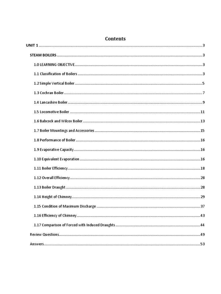 ME 231 Lecture Material (26!01!2018) | PDF | Chimney | Boiler