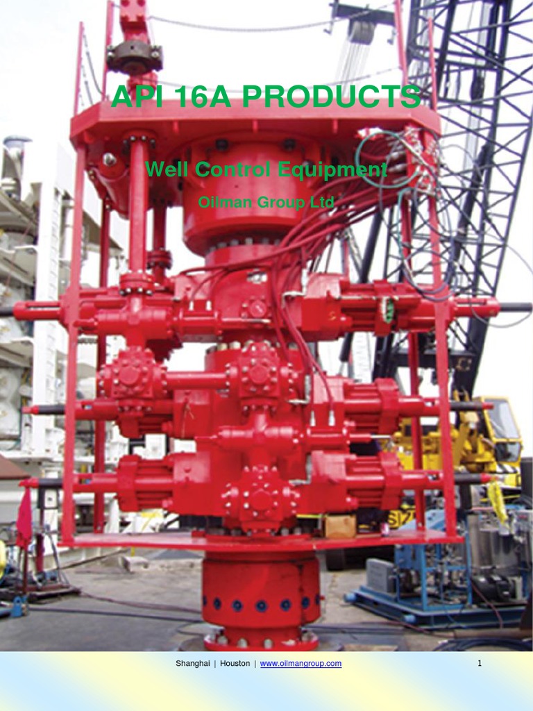 API 16A Products | PDF | Gas Technologies | Mechanical Engineering