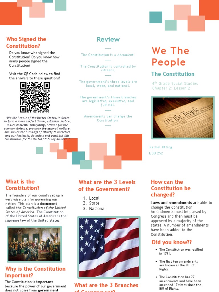 Brochure | PDF | U.S. State | Constitution