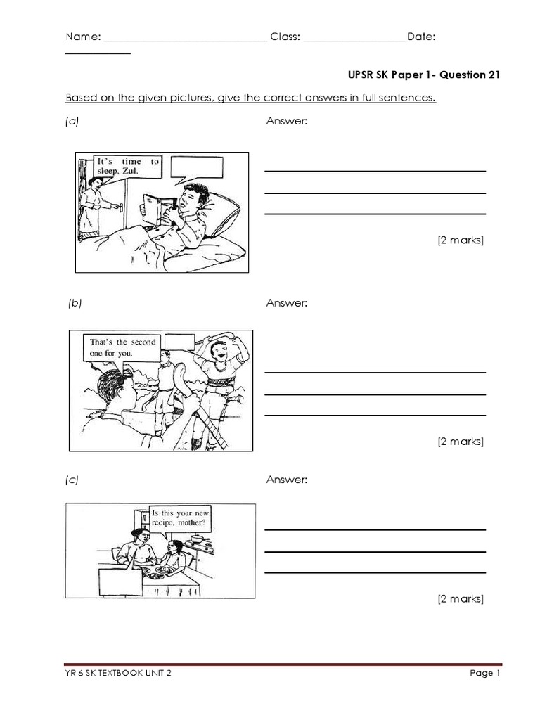 Unit 2 - Paper 1 - QNS 21 | PDF