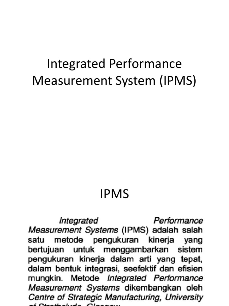 Ipms Dan Prism PDF | PDF | Information Management | Accountability