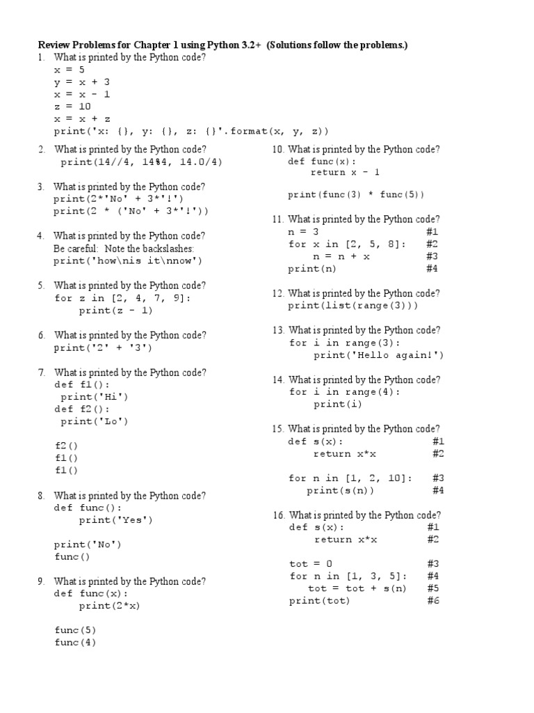 Quiz and Solution | PDF | Subroutine | String (Computer Science)