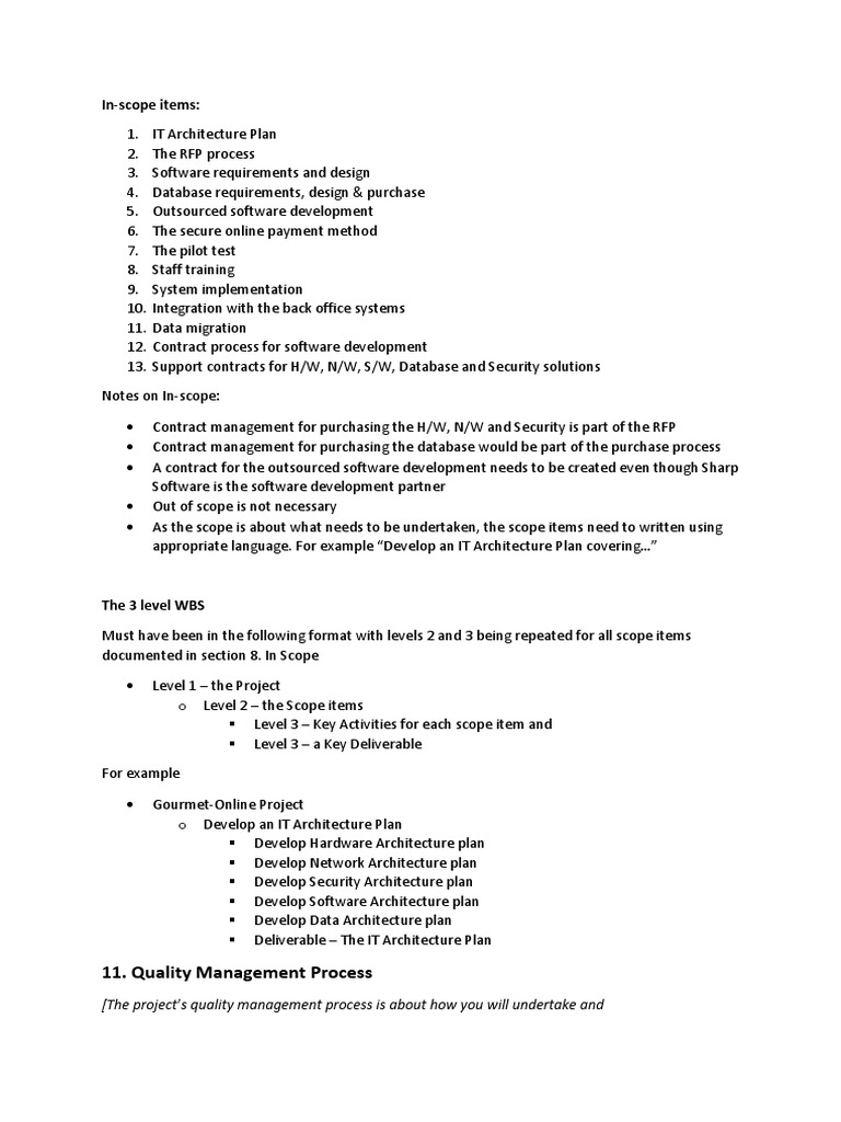 Project Management Assignment | PDF | Software Development | Project ...
