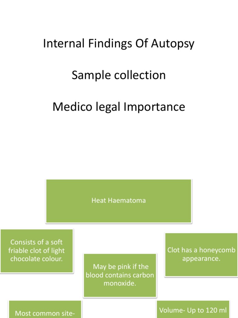Internal Findings of Autopsy | PDF | Burn | Larynx