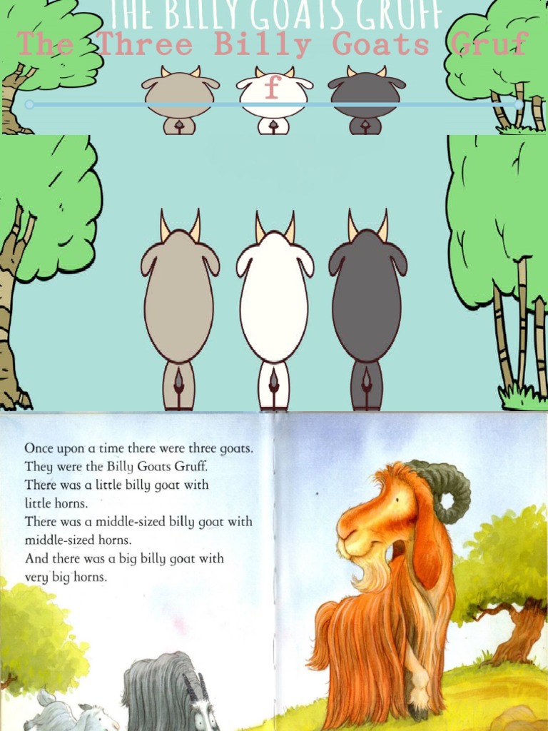 Three Billy Goats Gruff Vocabulary Guide | PDF