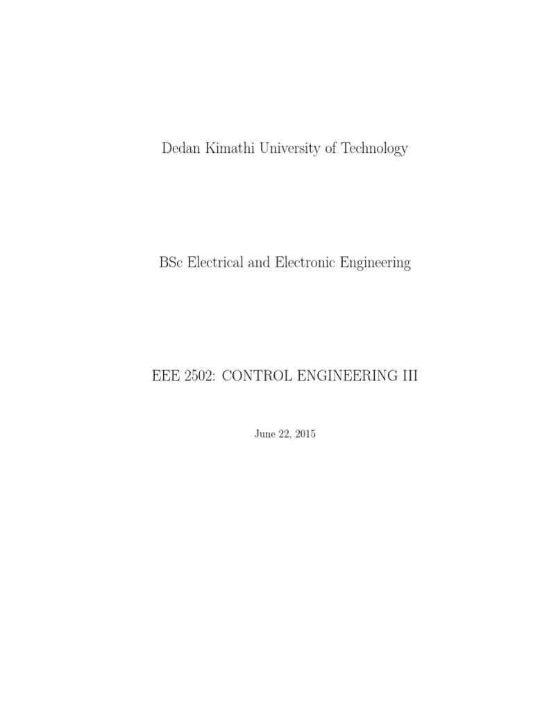 State Space Design Pdf Eigenvalues And Eigenvectors Matrix Mathematics